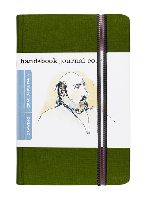 Hand Book Journal 5.5x3.5 Green Portrait 130gsm [153294] - $30.20 ...