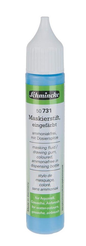 Schmincke Blue Masking Fluid 25ml [143932] - $17.55 : SeniorArt